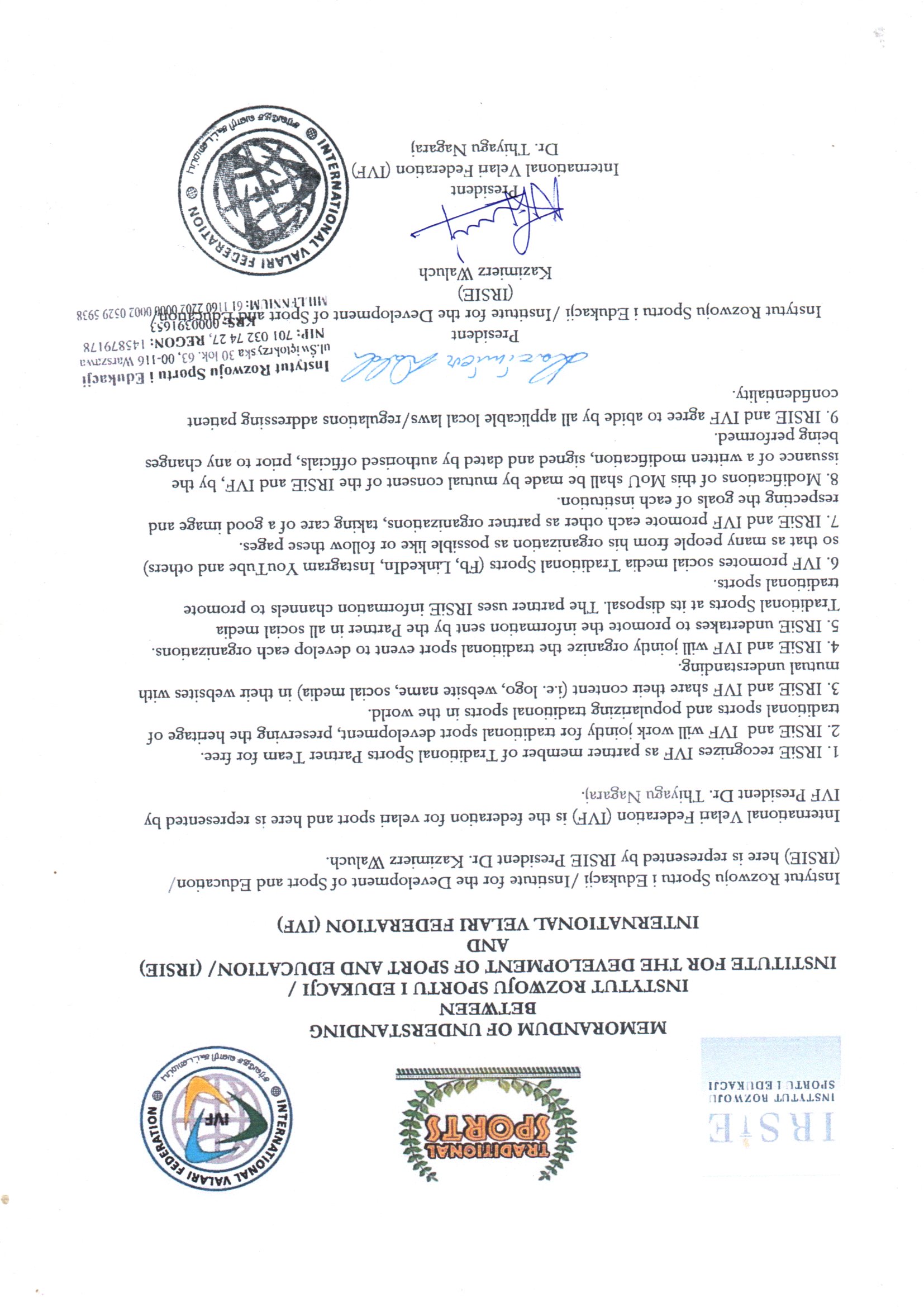 International Valari Federation (IVF) | சர்வதேச வளரி கூட்டமைப்பு